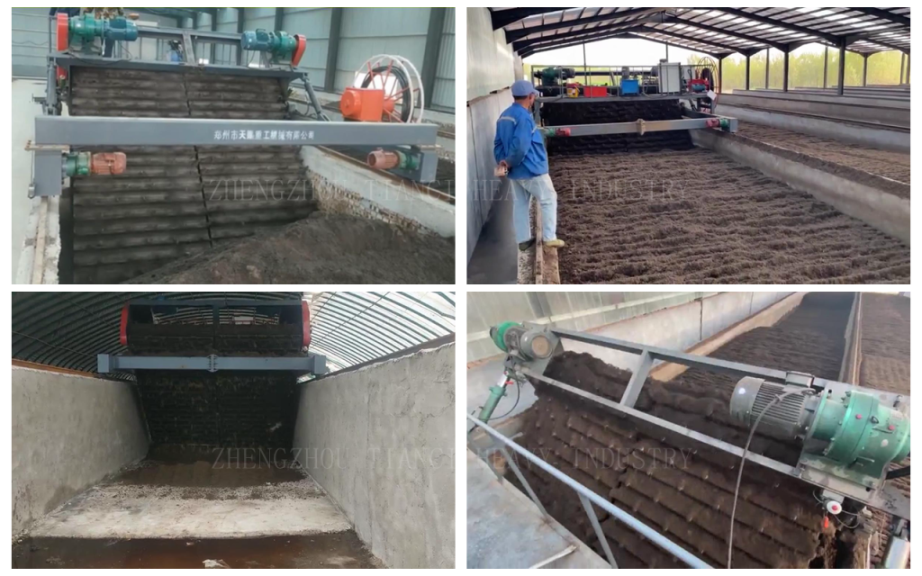 Chain plate type compost turner - Zhengzhou Tianci Heavy Industry ...